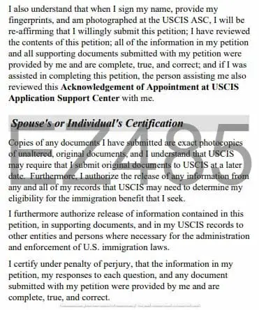 Navigating Part 8 of the I-751 Form: A Comprehensive Guide - EZ485