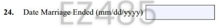 Understanding the I-130 Form: Beneficiary's Marital Information in Part ...